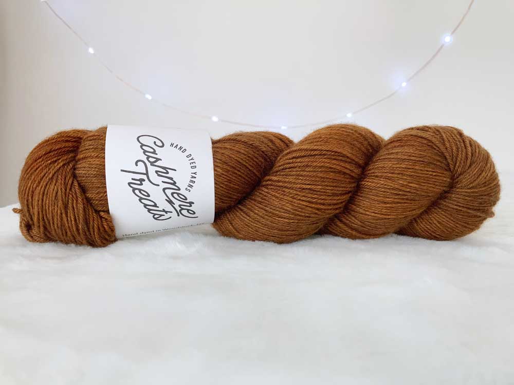Chestnut // dyed to order – Cashmere Treats
