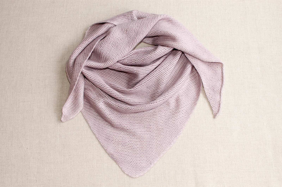 PDF Pattern Download // Knit Triangle Scarf – Cashmere Treats